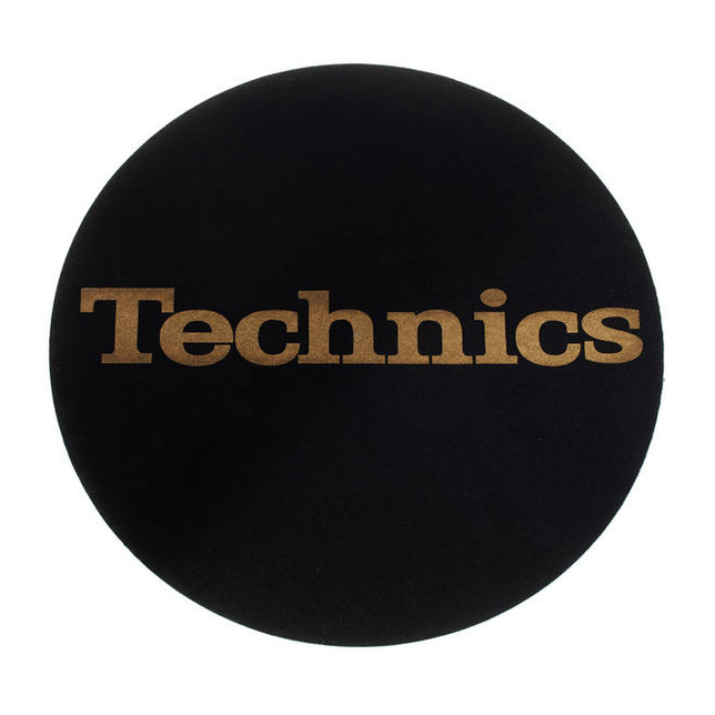 Technics Slipmata Black/Gold Logo - SKYLARK