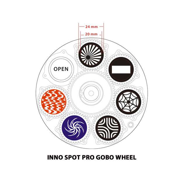American DJ Inno Spot PRO PEARL - SKYLARK