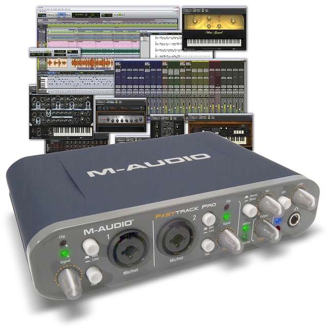 M-Audio FAST TRACK PRO + Pro Tools 9 M-Powered - SKYLARK